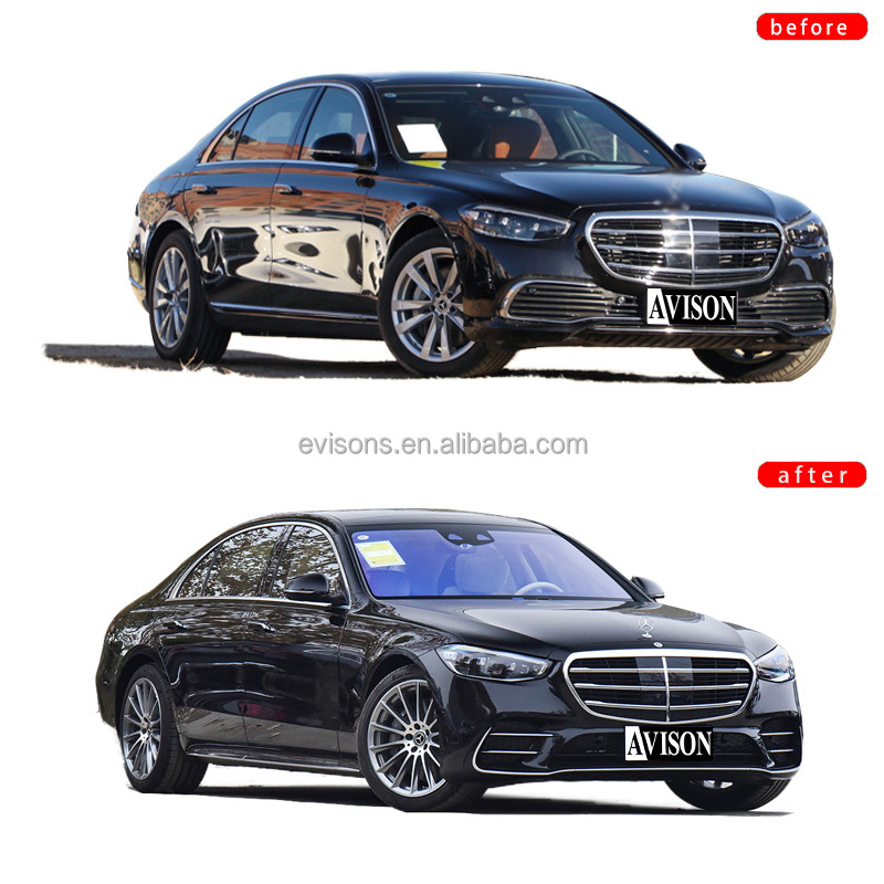 Amg Style Front Bumper Assembly For Mercedes-benz W223 S300 S320 S350 ...