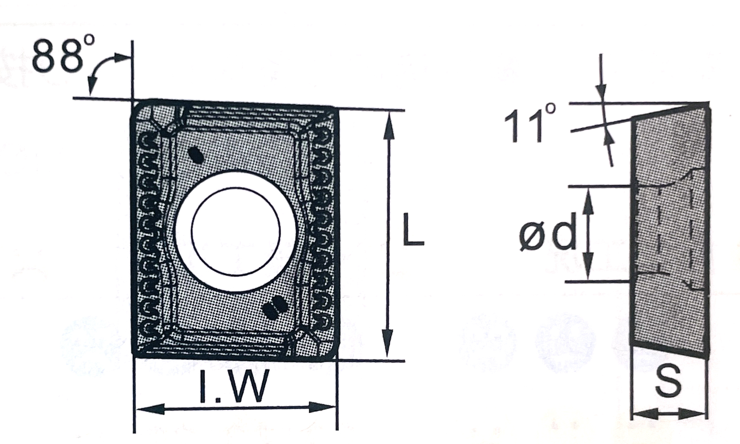 Carbide Inserts For Cnc Turning And Lathe Operations: Apmt1135 ...