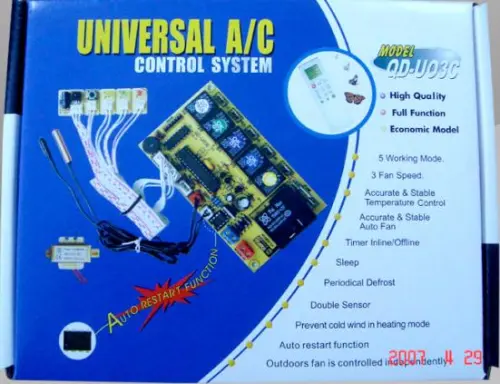 Universal Ac Pcb Control System U03c, High Quality Universal Ac Pcb Control System U03c on ...