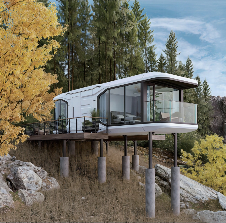 Smart Hotel Project: Prefab Houses & 20ft/40ft Space Capsule Designs ...