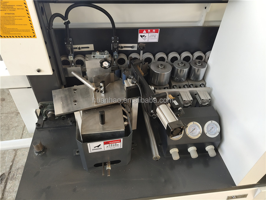 Semi-automatic Woodworking Edge Banding Machine For Sealing Side Glue ...