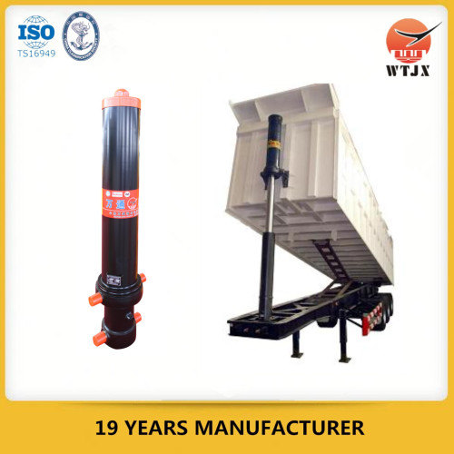 4 Stage Hydraulic Telescopic Ram Cylinder For Tipping Trailer, High ...