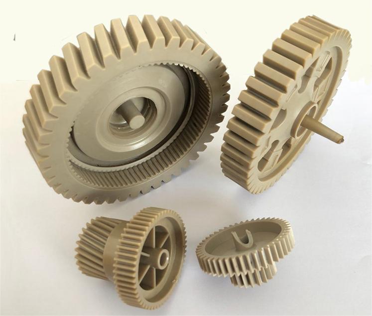 Difference between PEEK, POM and nylon gears