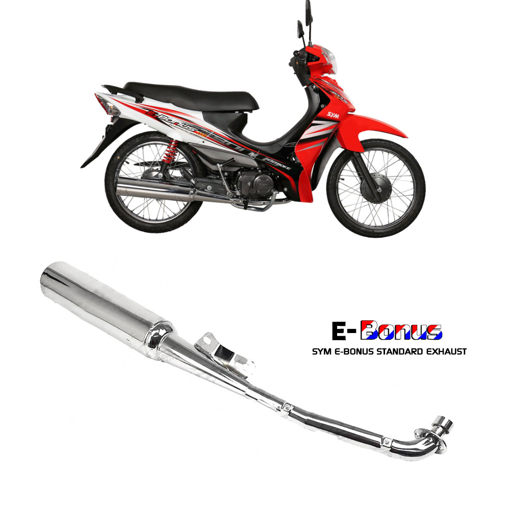Sym E Bonus Slip-on Exhaust System, High Quality Sym E Bonus Slip-on ...