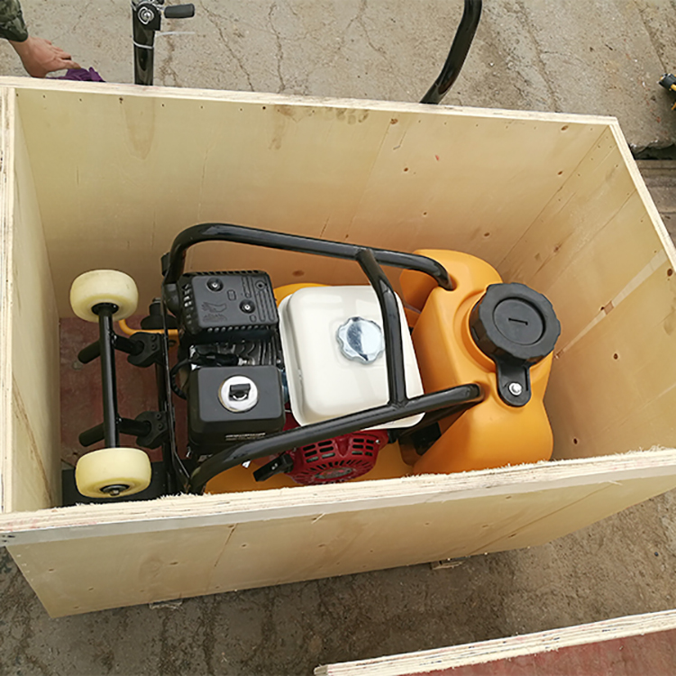 Soil Plate Compactor Reversible Plate Compaction Machine With Wheel And ...