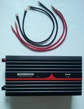12 Volts To 220 Volts 4000 Watts Invertor, Off Grid Solar Powr Inverte ...
