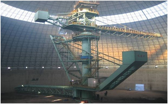 Counterweight Type Top Stacking And Lateral Reclaiming, High Quality ...