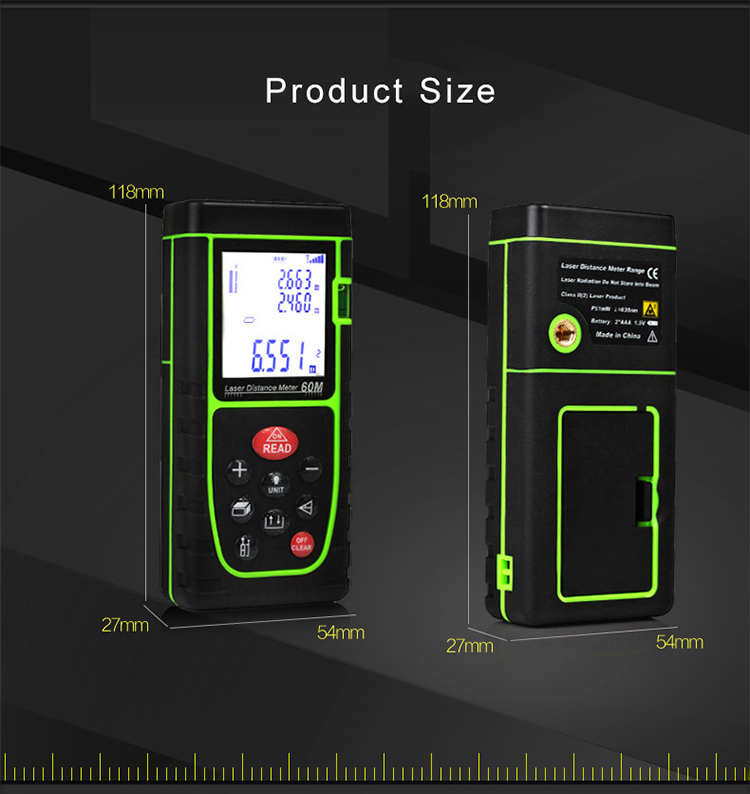 New Digital 80m Infrared Laser Distance Meter, High Quality New Digital ...