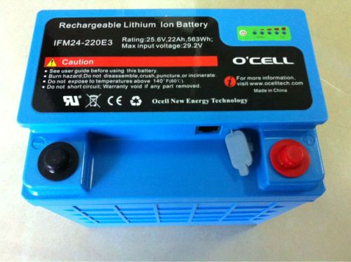 Bule Lithium Lifepo4 24 Volt 22ah Battery Pack With Smbus Protocal ...