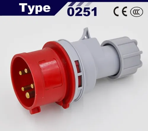 32amp 3p+n+e Ip44 Industrial Plugs, High Quality 32amp 3p+n+e Ip44 ...