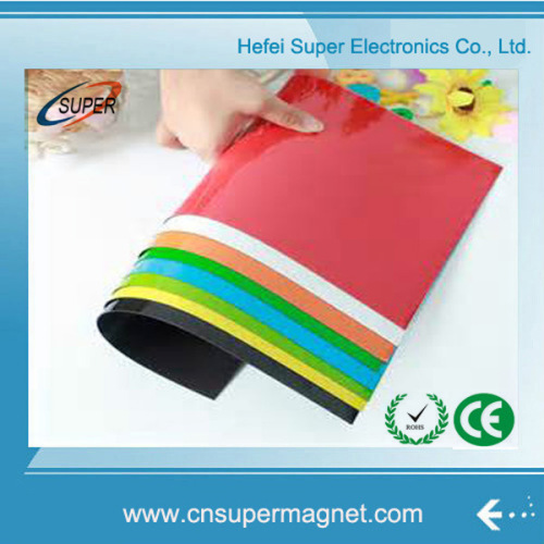 Flexible Flat Glossy Isotropic Sheet Rubber Magnet Sheet Rolls, High ...