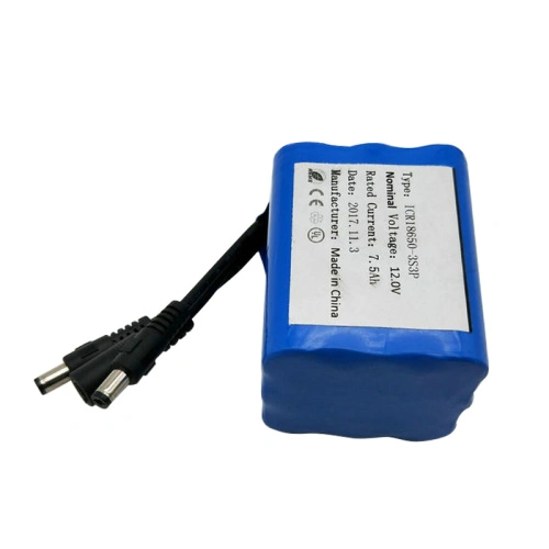 18650 3S3P 11.1V 7500mAh Lithium Ion Battery Pack China Manufacturers ...
