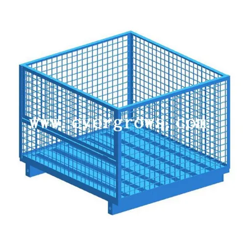 Warehouse Steel Wire Mesh Metal Stillages And Post Pallets, High ...