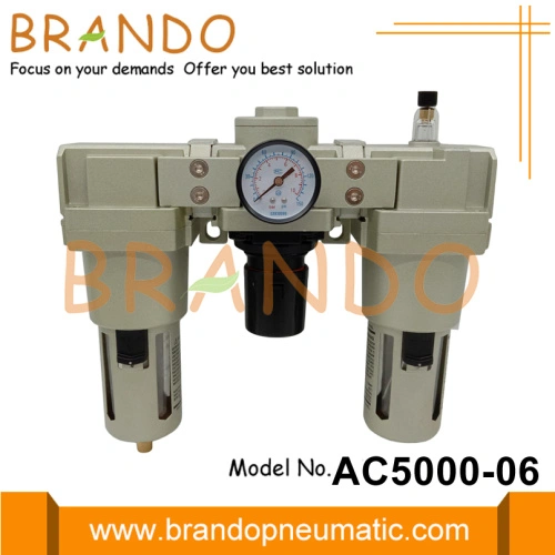 AC5000-06 3/4'' Pneumatic FRL Filter Regulator Lubricator China ...