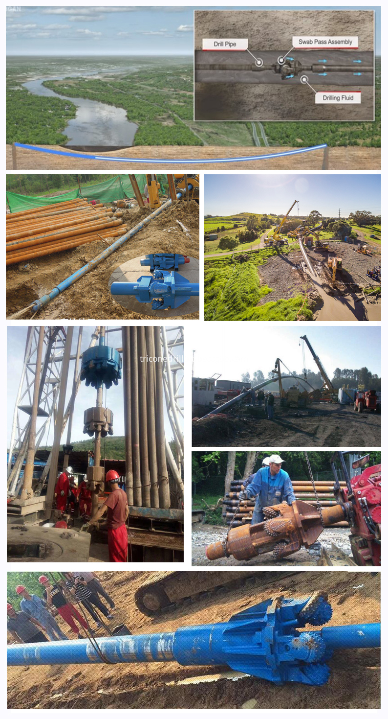 Pengeboran Batu Horisontal Directional Reamer Bit, kualitas tinggi ...