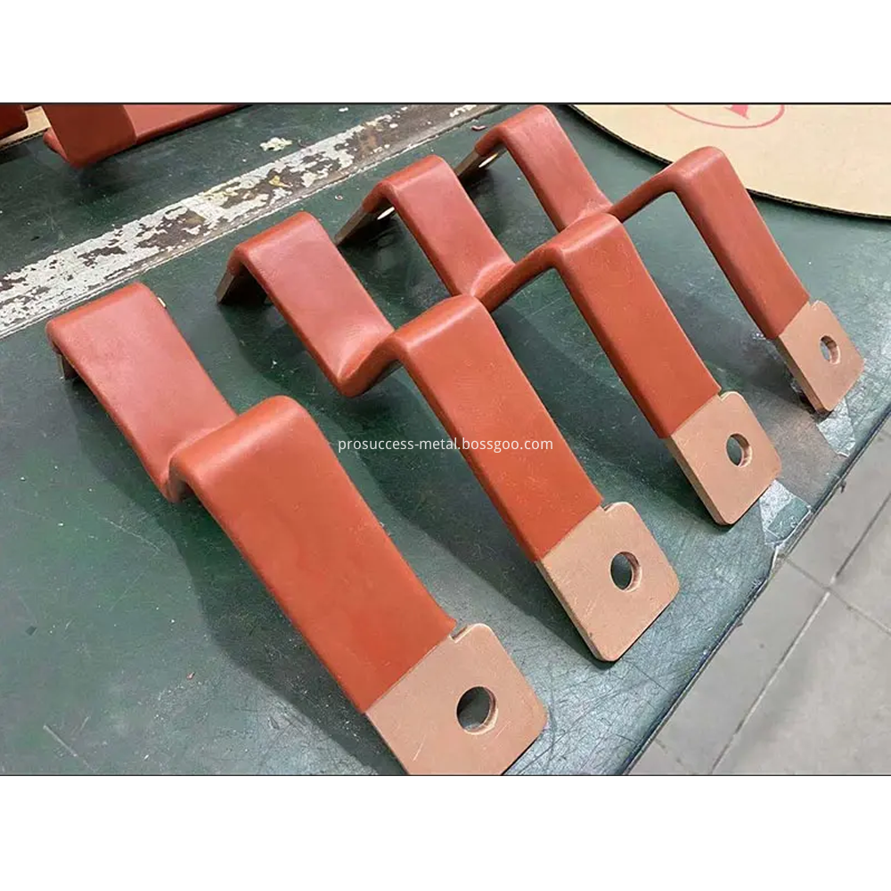 Flexible Copper Busbar Soft Connection For Large Current, High Quality ...
