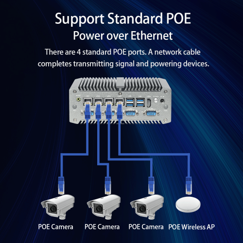 9-36v 팬이없는 산업용 Pc Poe Rs485 Linux 컴퓨터, Bossgoo.com의 고품질 9-36v 팬이없는 산업용 Pc Poe Rs485 Linux 컴퓨터