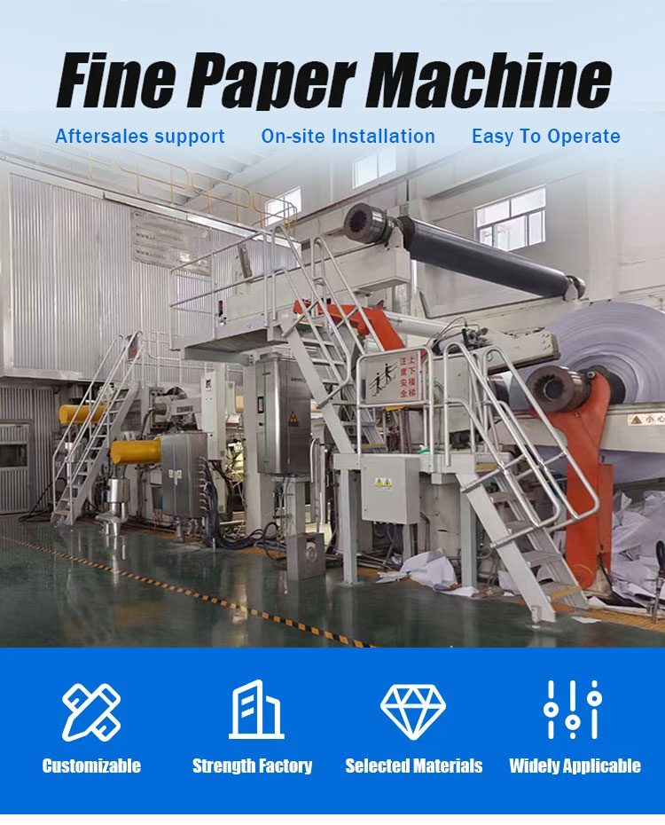 Fully Automatic 1760 Machine: A4 Paper Making & Waste Paper Recycling ...