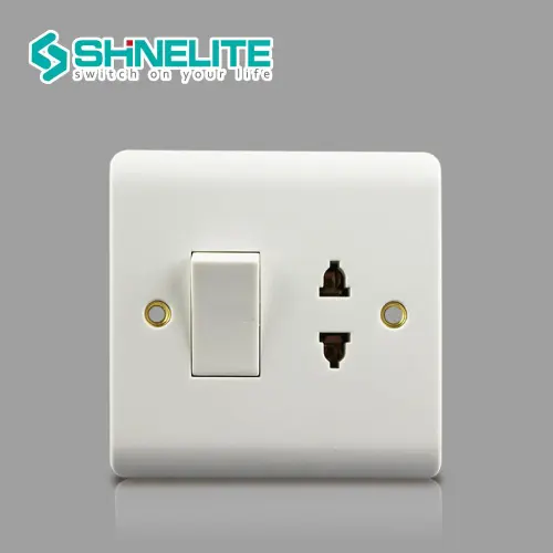 16a 1 Gang 2 Pin Socket 20a Switch, High Quality 16a 1 Gang 2 Pin ...