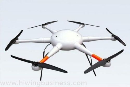 Remote Controlled Rotary Wing Uav With Six Rotor For Communications ...