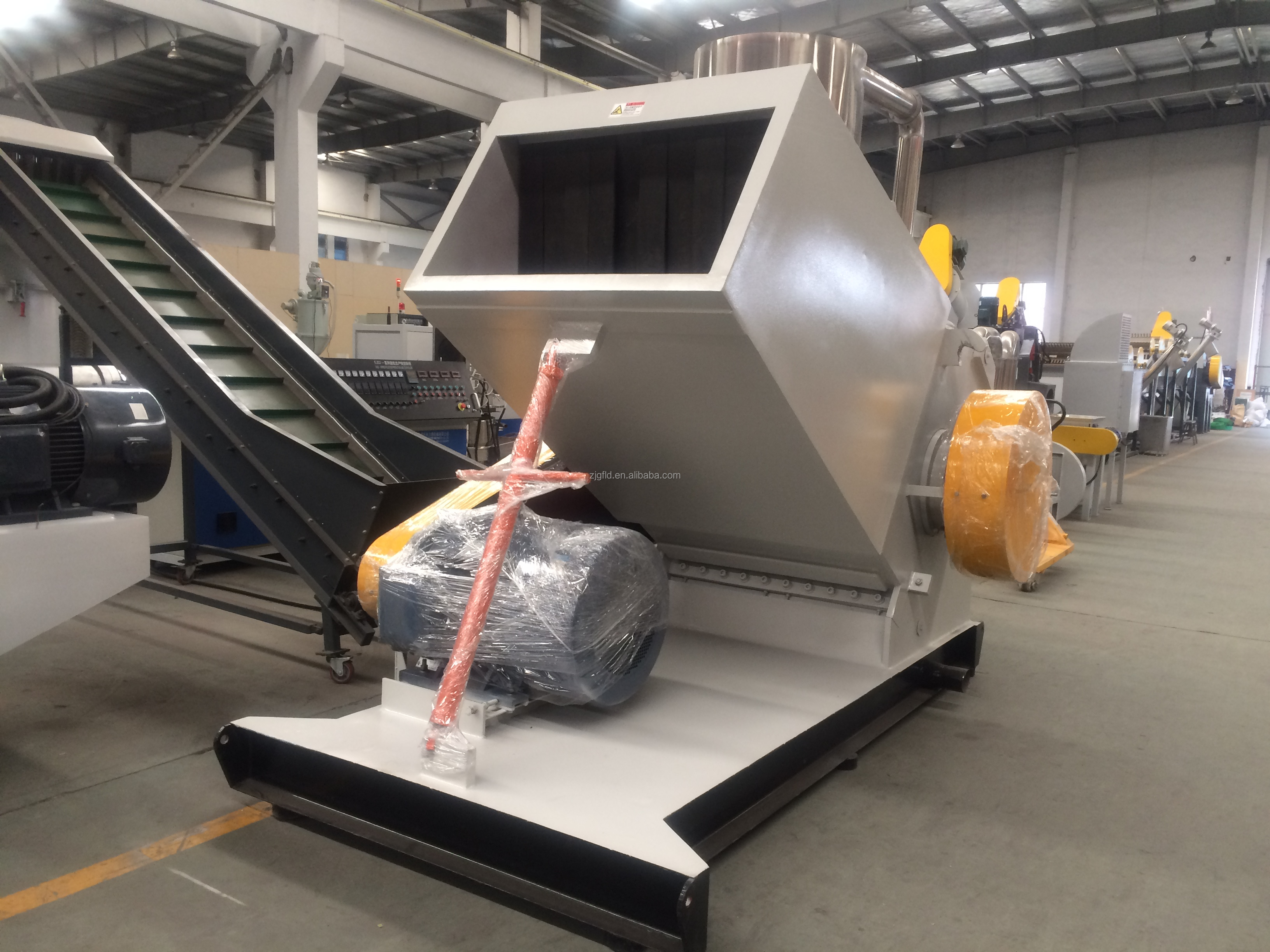 Pp Pe Pvc Ppr Plastic Pipe Crusher / Plastic Crushing Machine, High ...