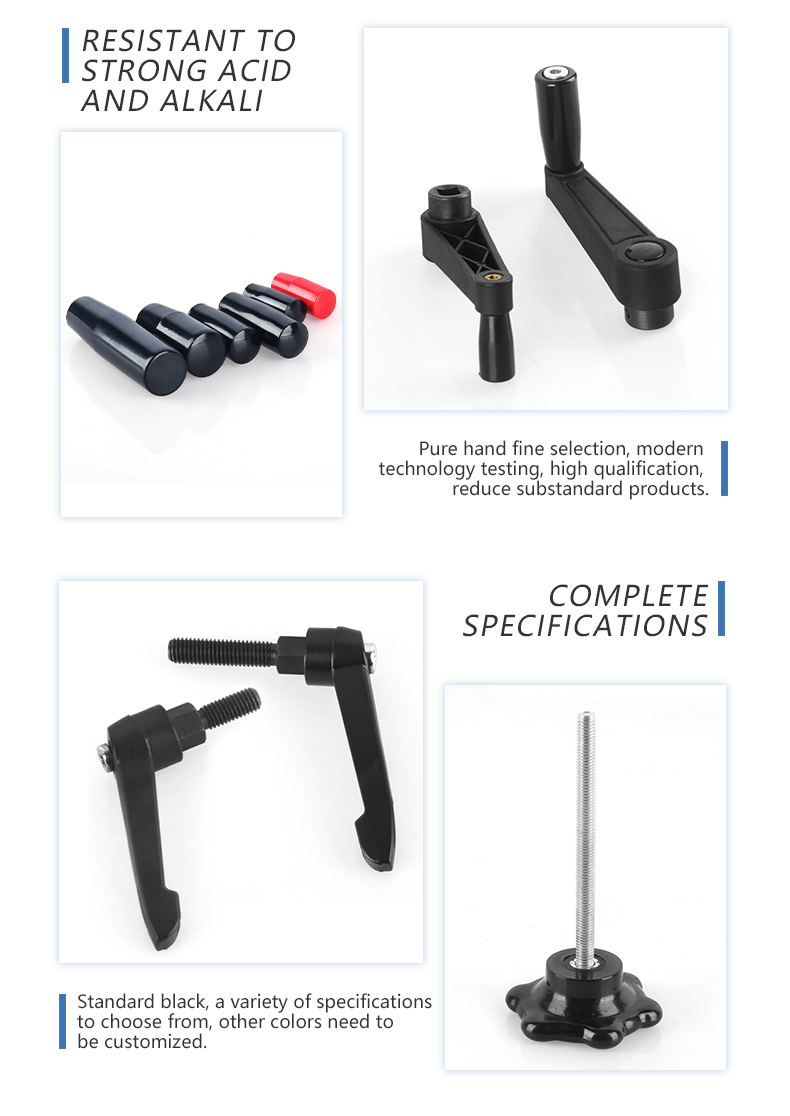 Black Mechanical Protaper Pull Crank Rotating Handles For Material ...