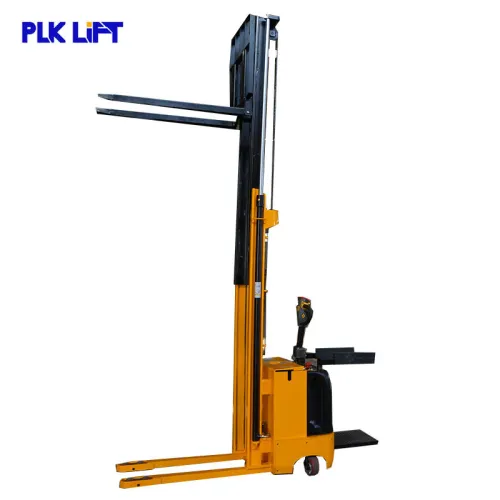 Industrial Material Handling Equipment 1500kg Full Powered Electric Stacker With Ce, High ...