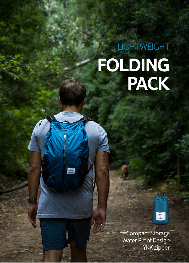 Naturehike Outdoor Shoulder Folding Backpack Ultra Light Waterproof ...
