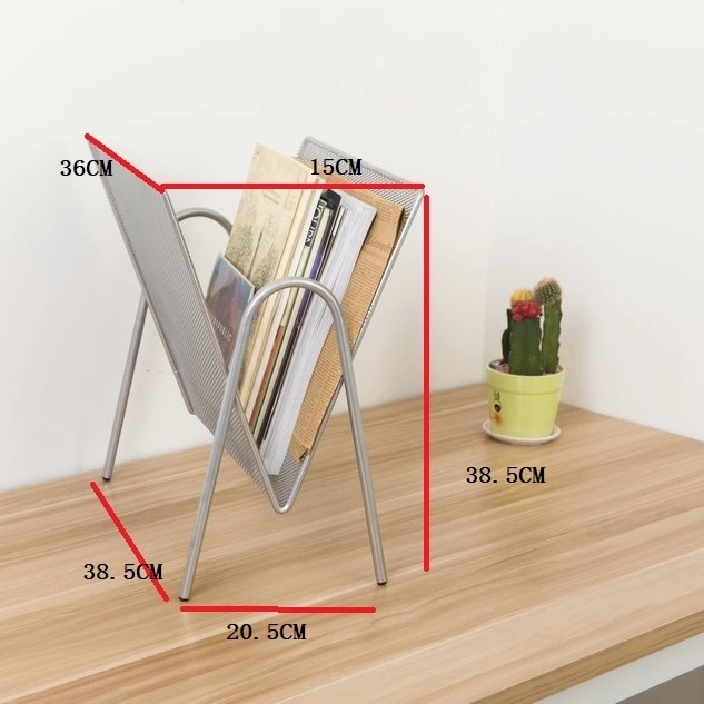 V-shaped Rack Magazine Books Classification Home Storage, High Quality ...