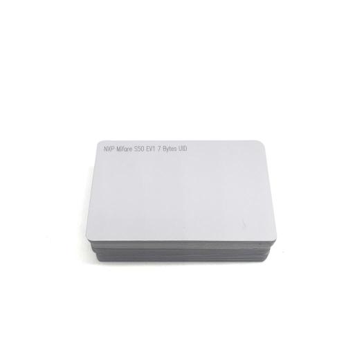 Kartu Putih Rfid Pvc Cerdas Yang Dapat Dicetak, kualitas tinggi Kartu ...