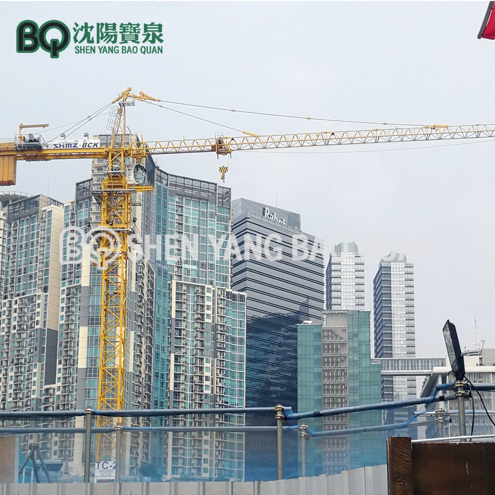 The Best 70m Jib Hammer Head Tower Crane Manufacturer from China