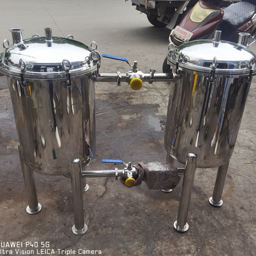Sanitary Stainless Steel Double Filter, High Quality Sanitary Stainless ...