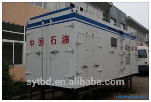 Skid Mounted Hydraulic Winch Wireline Units, High Quality Skid Mounted ...