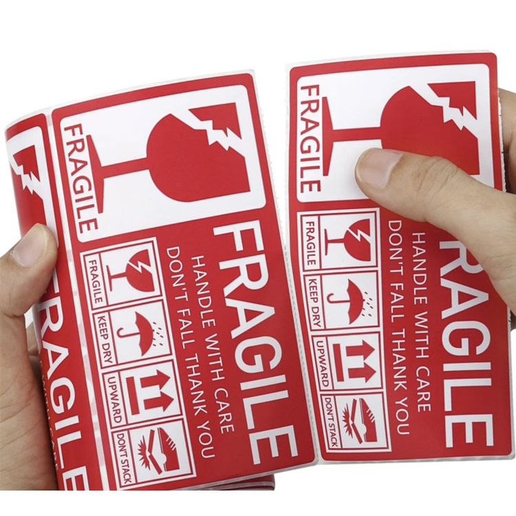 Label Stiker Rapuh Stiker Rapuh Disesuaikan, kualitas tinggi Label ...