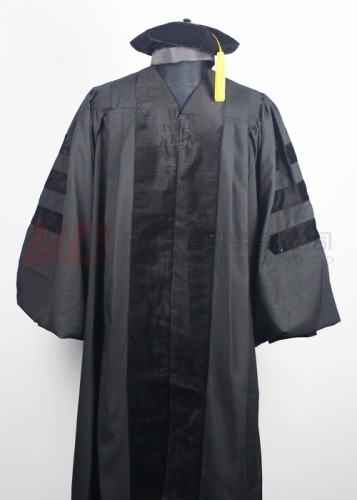 Deluxe Doctoral Graduation Cap Gown, High Quality Deluxe Doctoral ...
