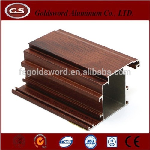 Aluminum Extrusion Wood Folding Door Profile, High Quality Aluminum ...