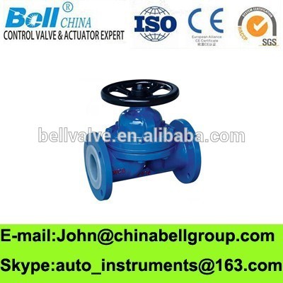 Manual Flow Control Valve / Dn15 Diaphragm Valve, High Quality Manual ...