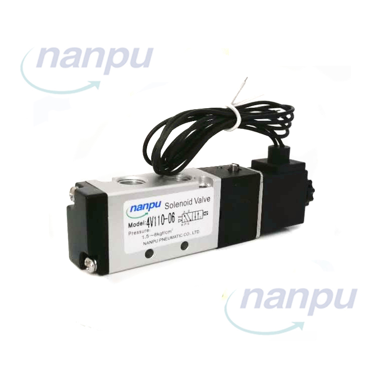 Nanpu 4v Series Pneumatic Solenoid Valves - Dc24v, Dc12v, Ac220v, High ...