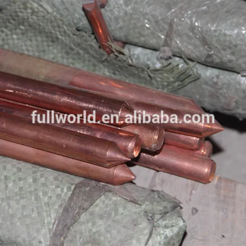 Sectional Copper-bonded Ground Rods Earthing Rods, High Quality ...