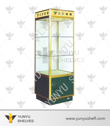 Retail Store Goods Display Glass Showcase, High Quality Retail Store ...