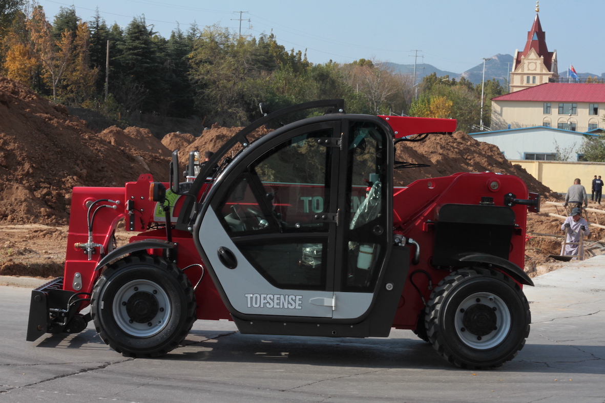 2.5 Ton Telehandler: Telescopic Forklift With 6m Lifting Height, High ...