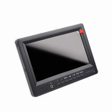 7-inch Cctv Monitor With Hdmi®, Ypbpr And Av Input, 6 To 14v Dc ...