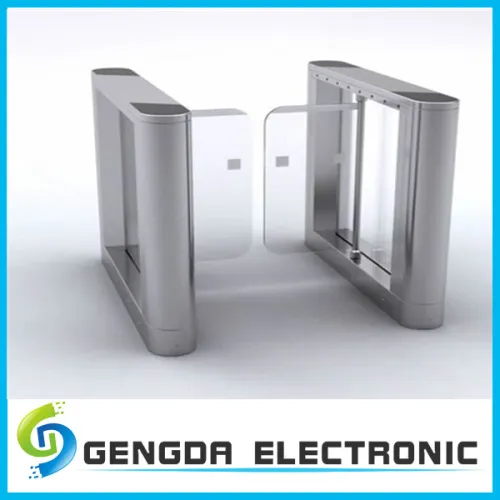 High Security Wing Barrier Flap Turnstiles, High Quality High Security ...