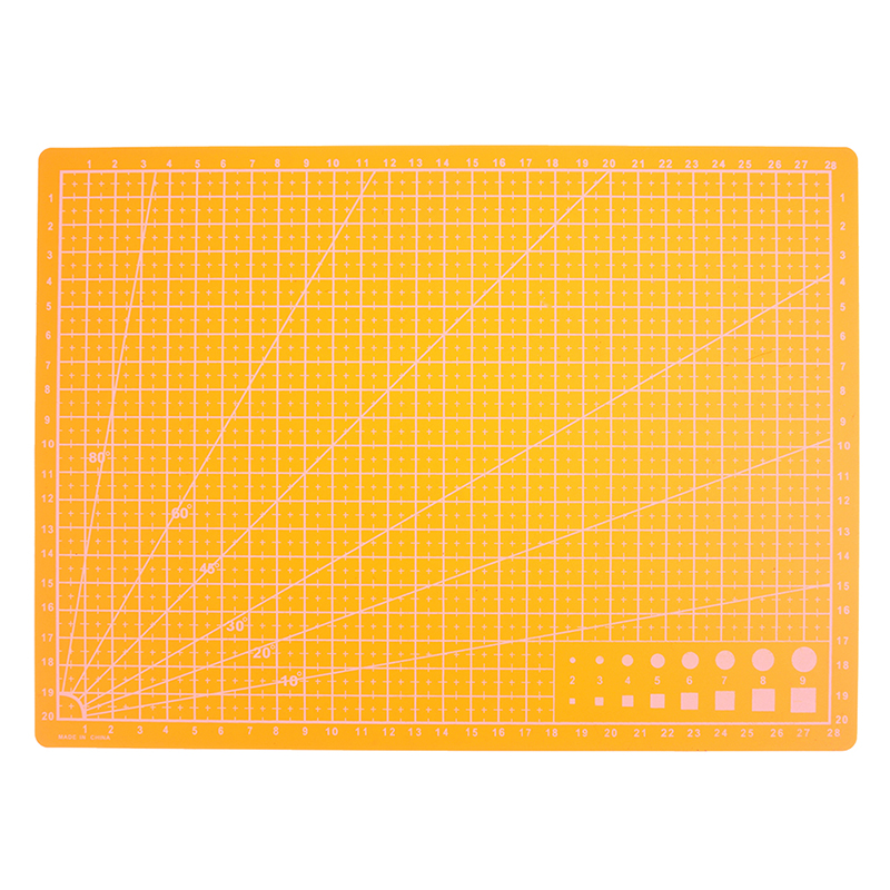 1pc 30*22cm A4 Grid Lines Self Healing Cutting Mat Craft Card Fabric ...