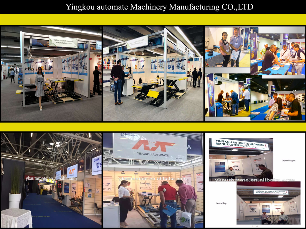 Ce Surface Mounted Car Lift Scissor Lift Mt-yd2800, High Quality Ce ...