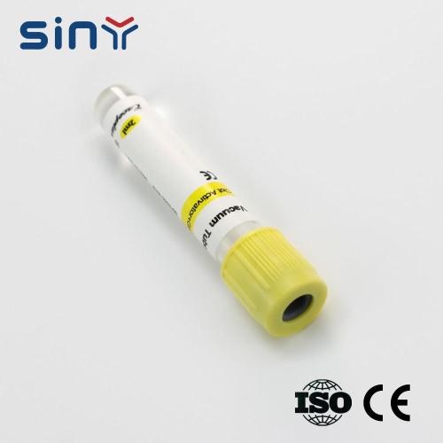 Yellow Cap Blood Collection Tube, High Quality Yellow Cap Blood ...