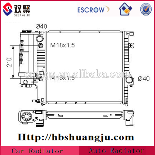 Auto Spare Parts Radiator, High Quality Auto Spare Parts Radiator on ...