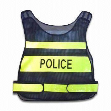 Safety Vest With Velcro Fastener And Reflective Strap, Measuring 48 X ...