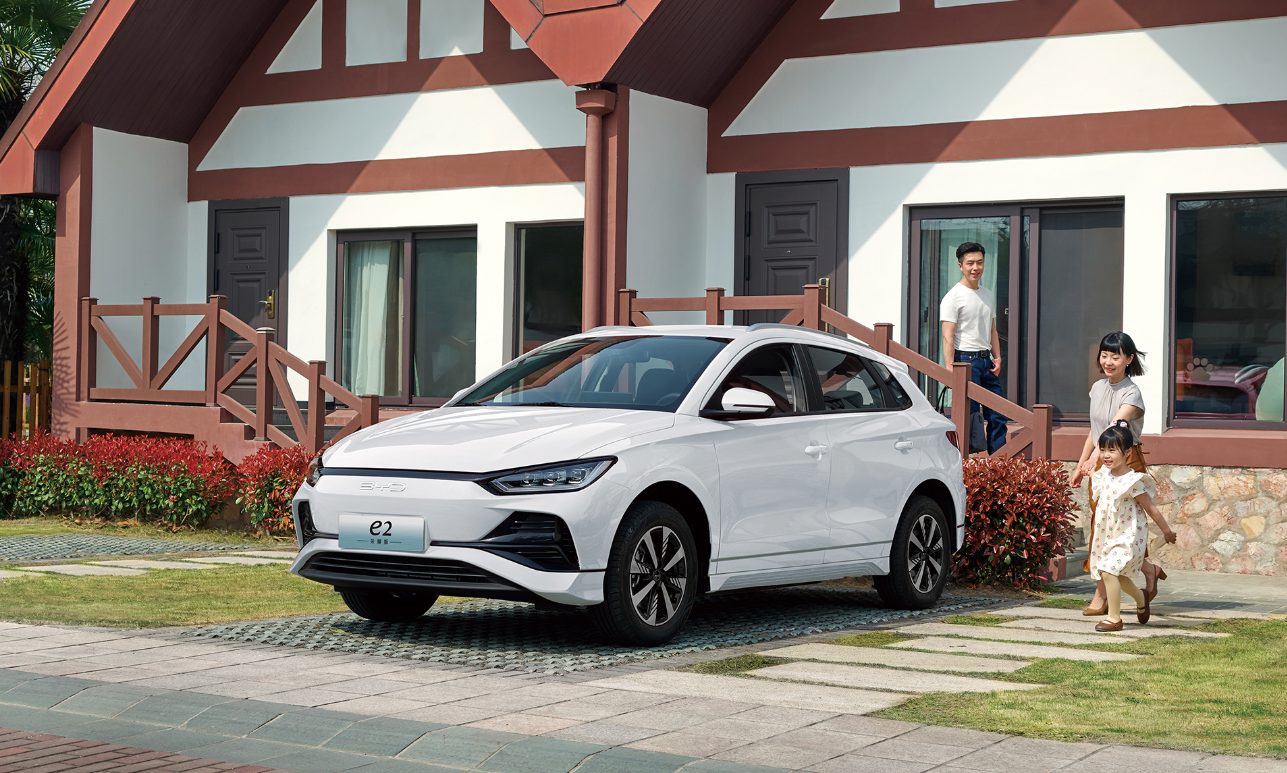 Byd E2: Chinese Electric Vehicle - 5 Seats, 405km Range, 130km/h Top ...