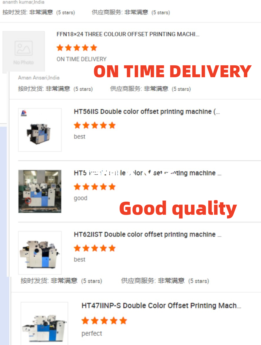 Ht262ii-s Dominant Offset Printing Machine, High Quality Ht262ii-s ...